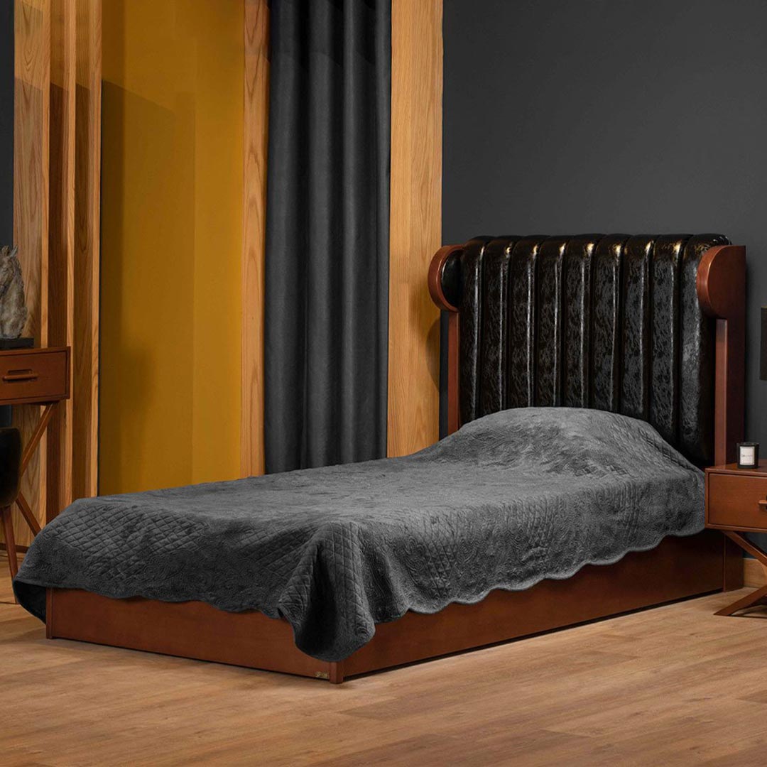 تخت خواب یک نفره مدرن مدل آلدر – فروشگاه مبل کسری